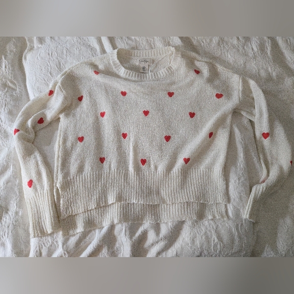 Jessica Simpson | Sweaters | Jessica Simpson Hearts Sweater | Poshmark